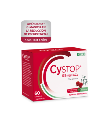 Cystop 60 cápsulas para molestias urinarias